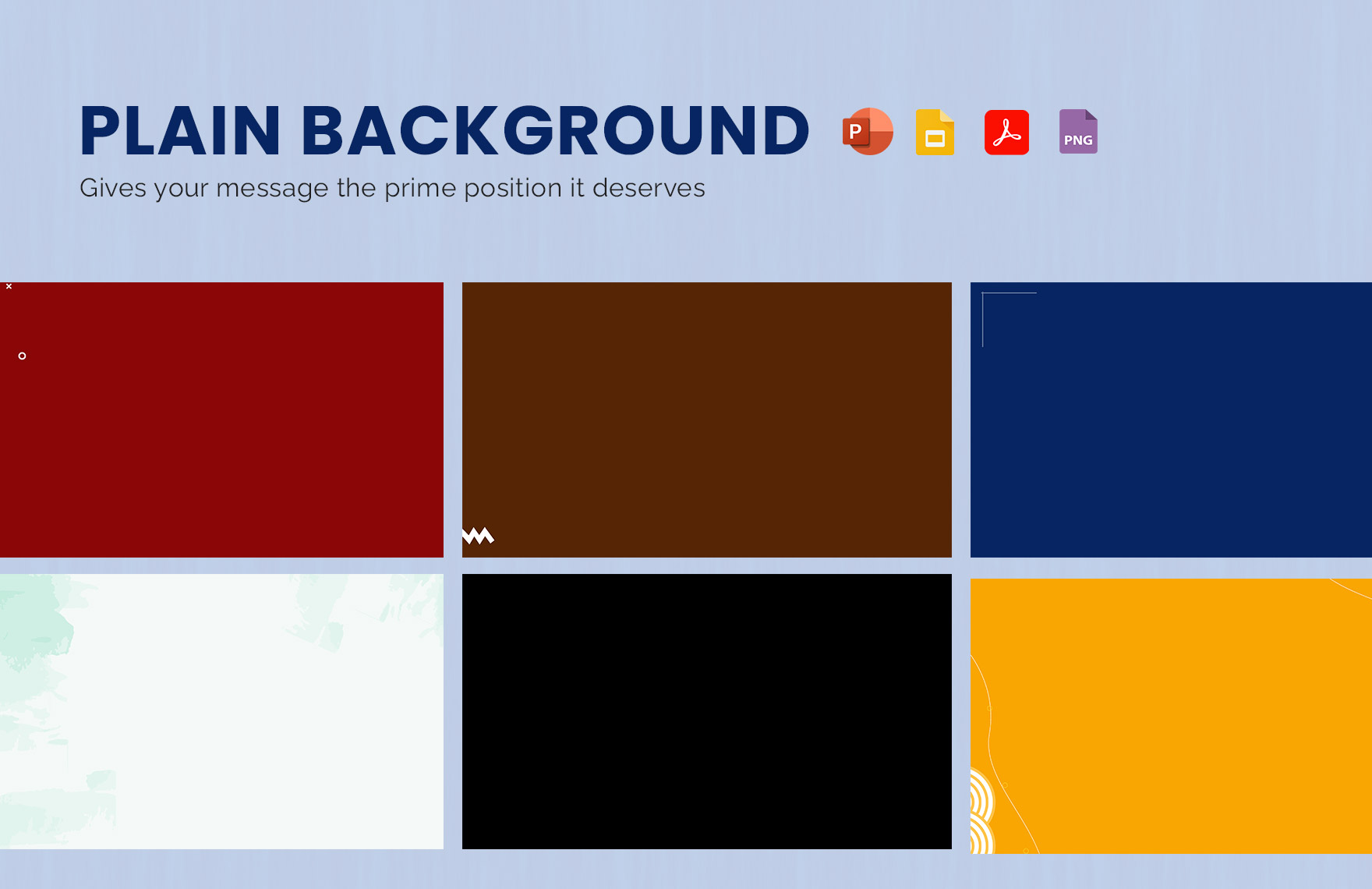 Plain Background Template - Download in PDF, PowerPoint, Google Slides ...