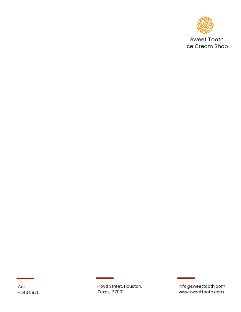 Free House Cleaning & Housekeeping Letterhead Template