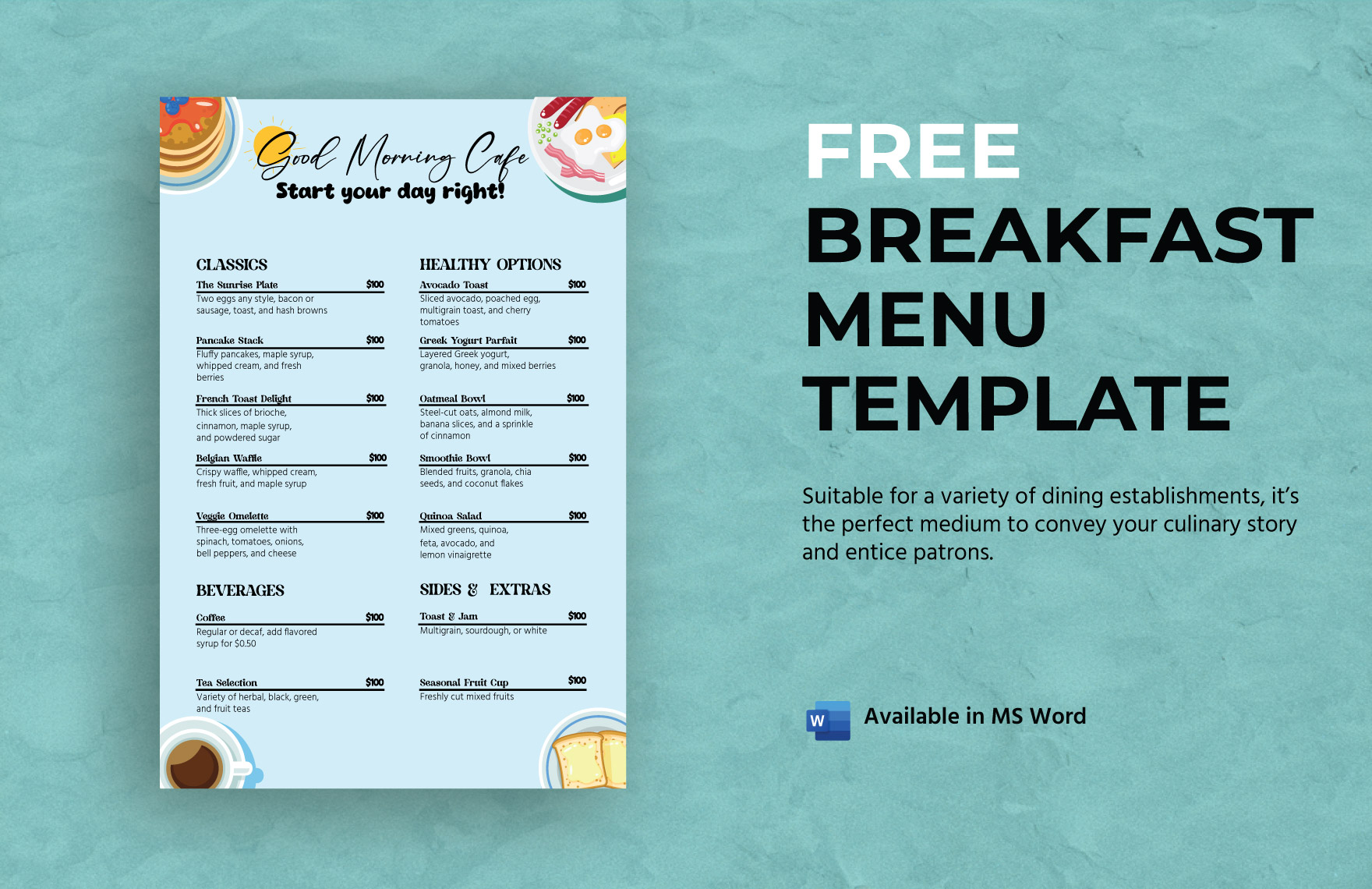 Dinner Menu Template Word Dinner Menu Template Word