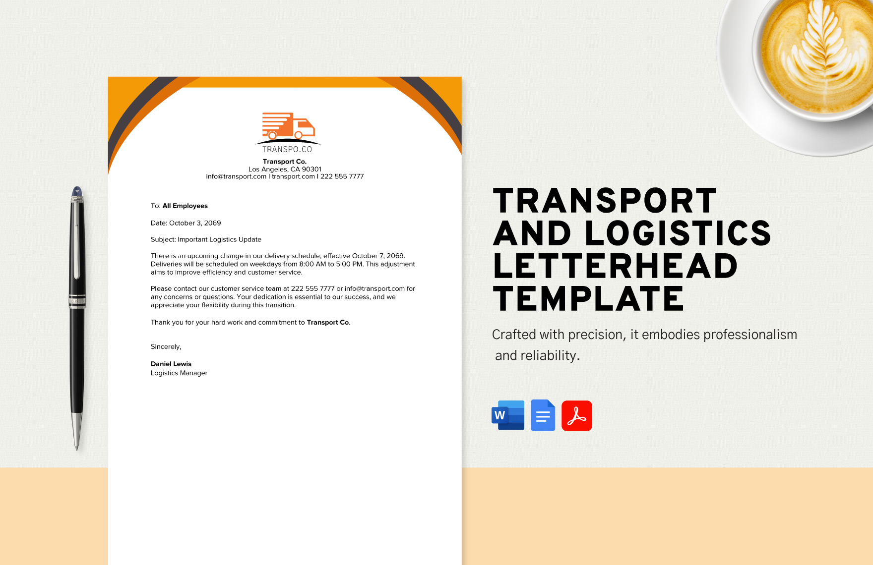 Director Letterhead Templates - Download in Word, Google Docs ...