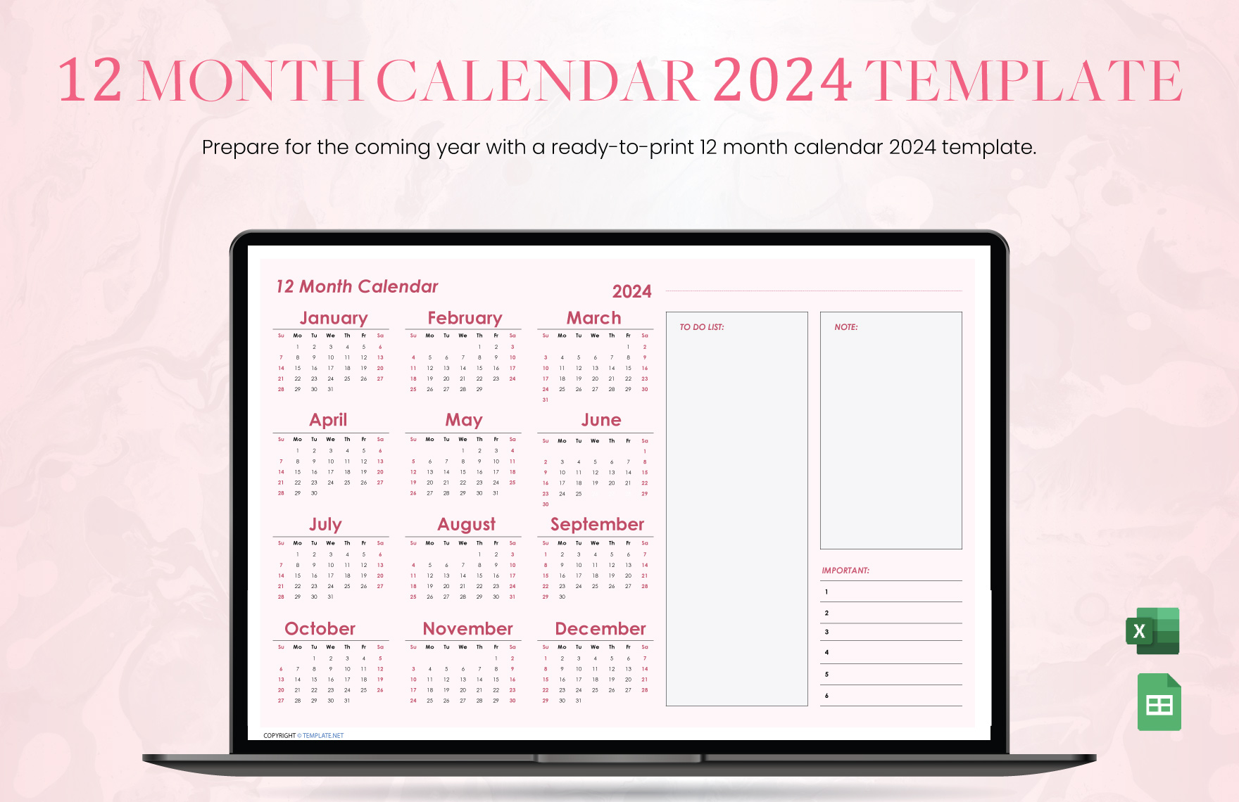 Free Calendar Templates In Google Sheets To Download Free Calendar Templates In Google Sheets To Download