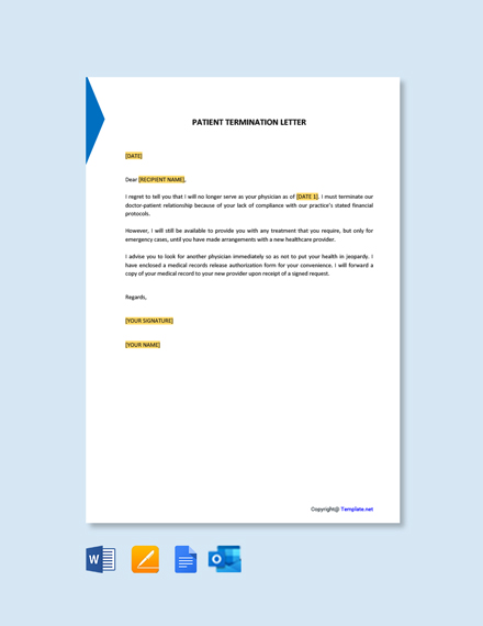 FREE Internet Service Termination Letter Template - Word | Google Docs ...