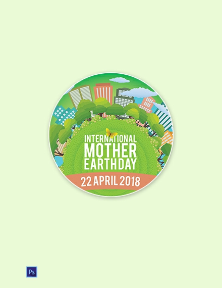 Free International Earth Day Google Plus Header Photo Template