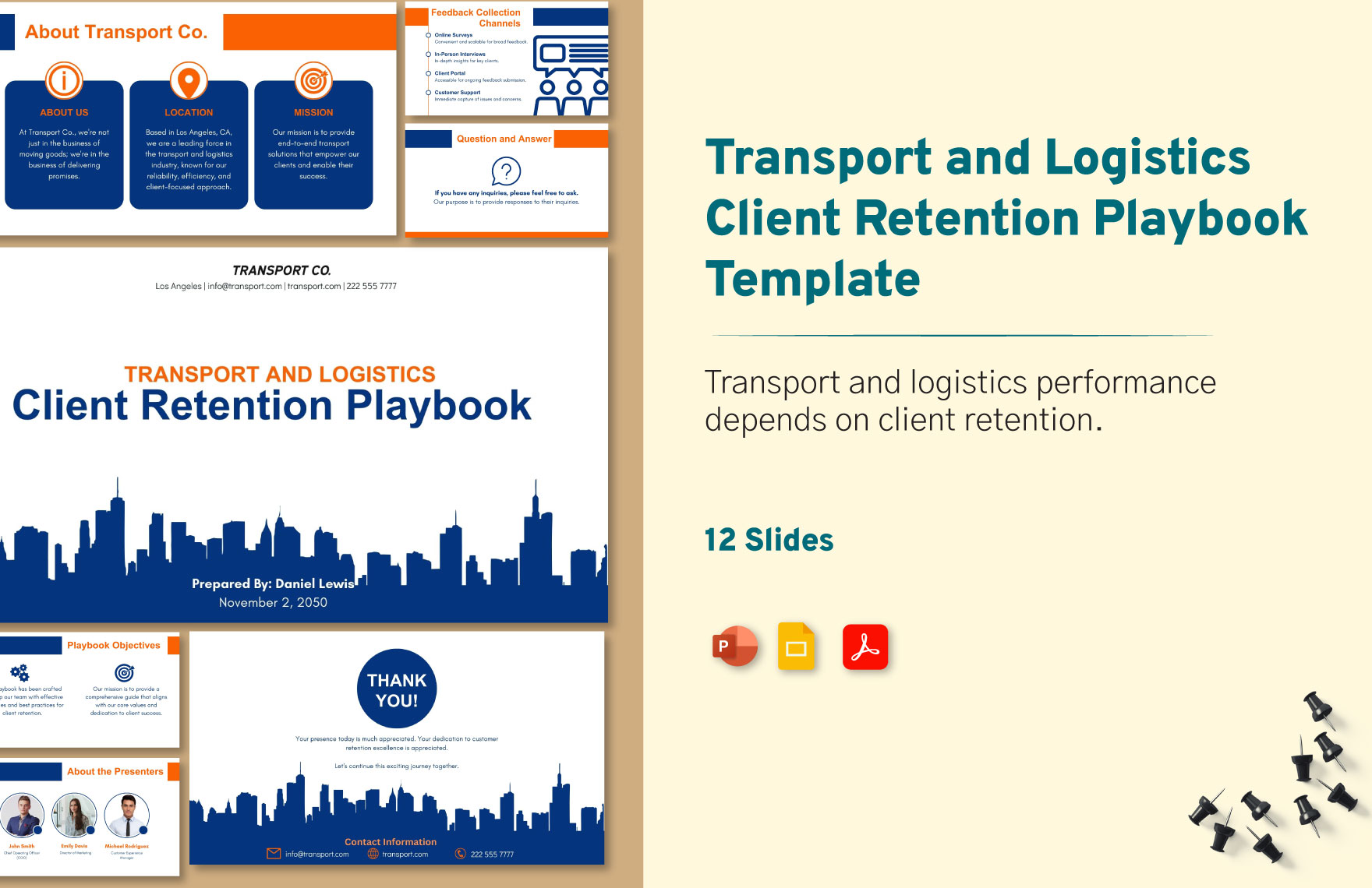 Free Google Slide Template - Download in PDF, PowerPoint, Google Slides ...