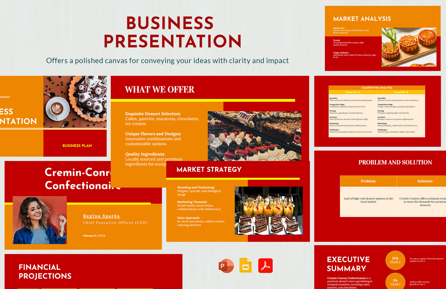 Free For Project Template Download In PDF PowerPoint Google Slides