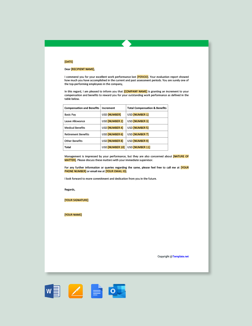 How To Write An Appraisal Letter