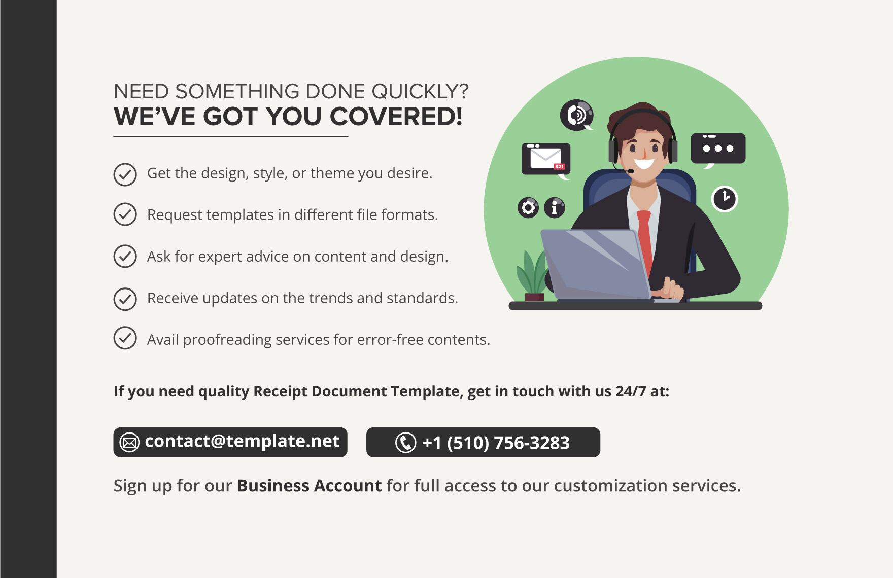 Free Receipt Document Template - Download in Word | Template.net