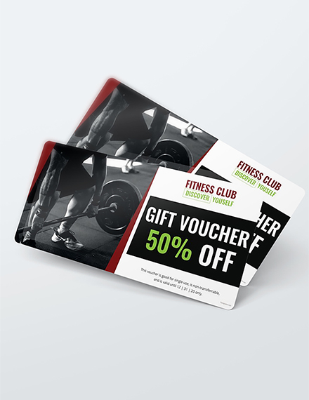 FREE Gym Discount Voucher Template: Download 168+ Vouchers in PSD ...
