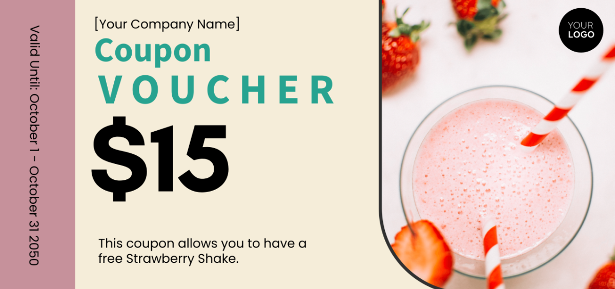 Coupon Voucher Template - Edit Online & Download Example | Template.net