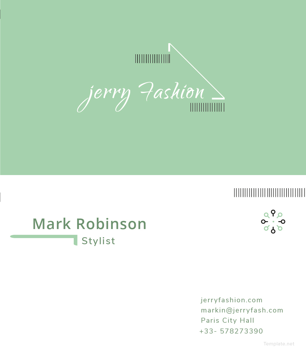 Free Fashion Store Business Card Template in Adobe Illustrator ...