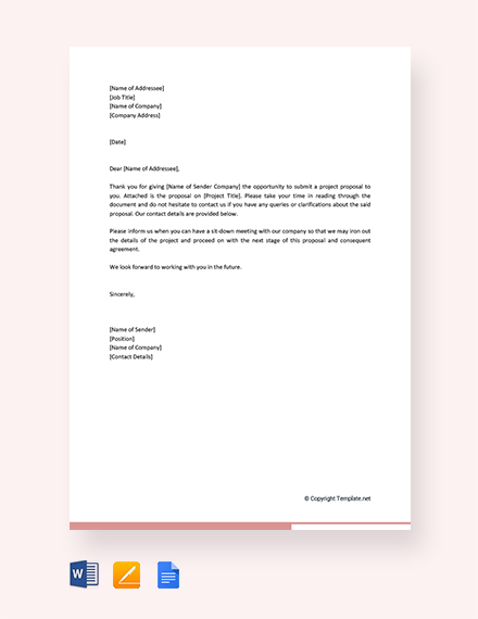 42+ FREE Proposal Letter Templates - Word | Google Docs | Apple (MAC ...