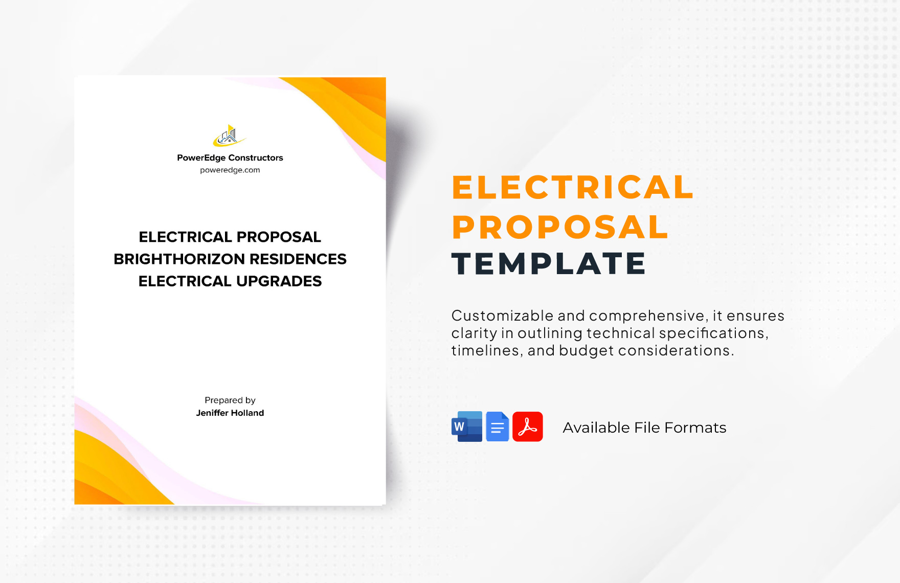 Free Engineering Proposal Templates Editable And Printable Free Engineering Proposal Templates Editable And Printable
