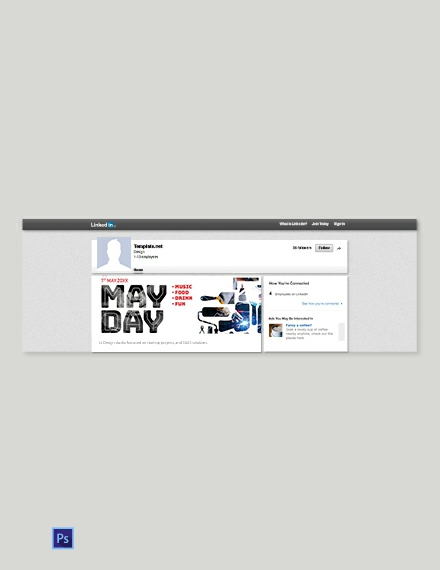 Free May Day LinkedIn Blog Post Template