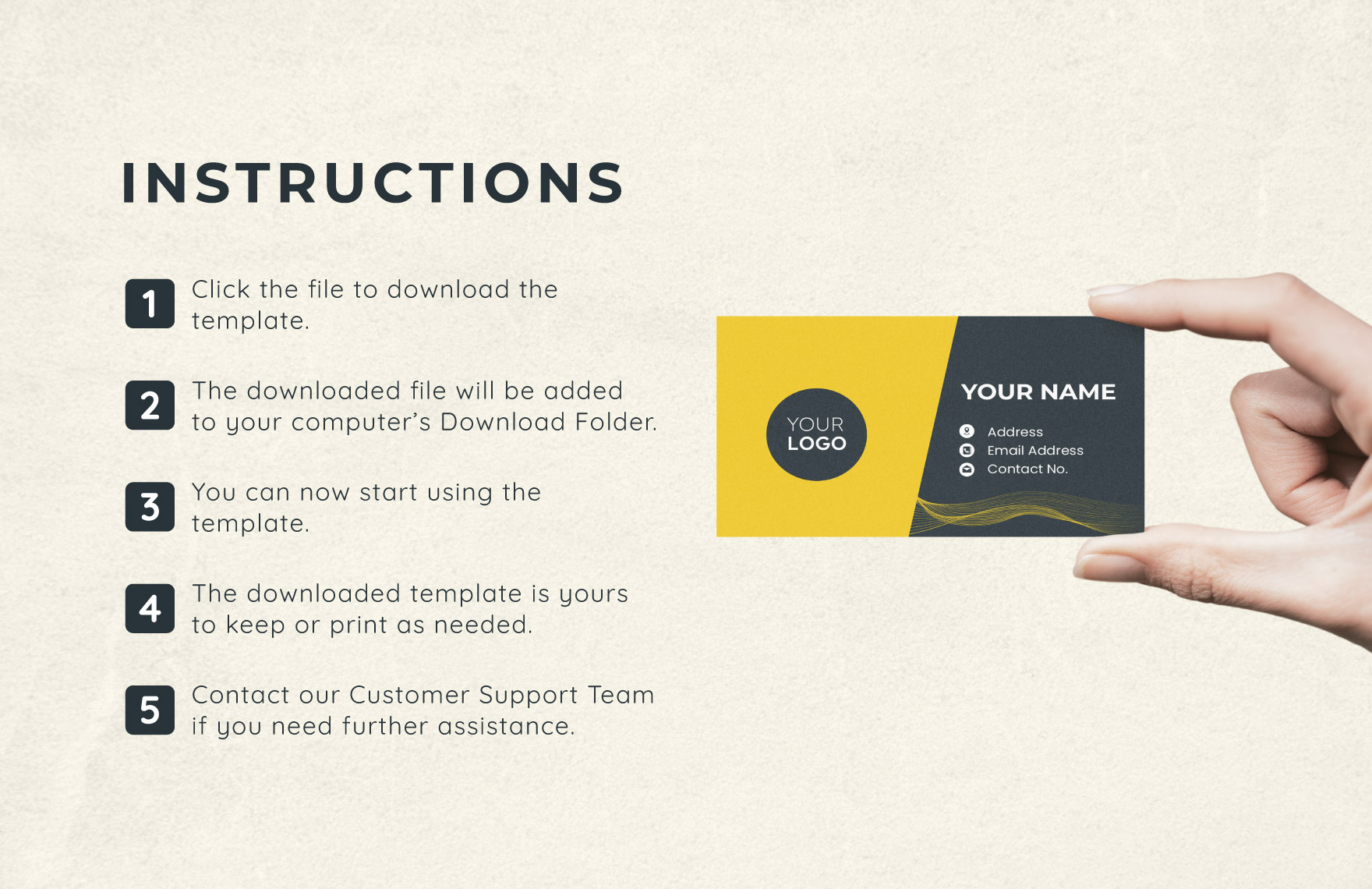 Free Business Card Background Template - Download in Word, PDF ...