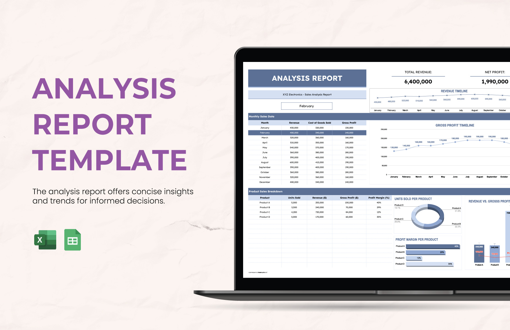 Free Editable Analysis Templates In Google Sheets To Download