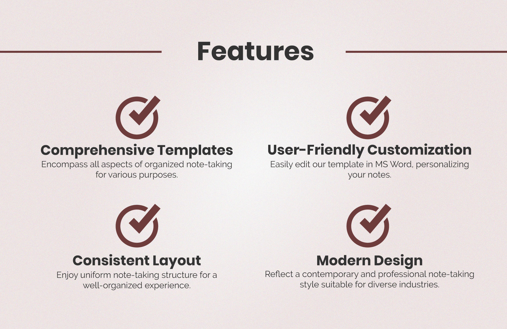 Free Business Note Taking Template - Download in Word | Template.net