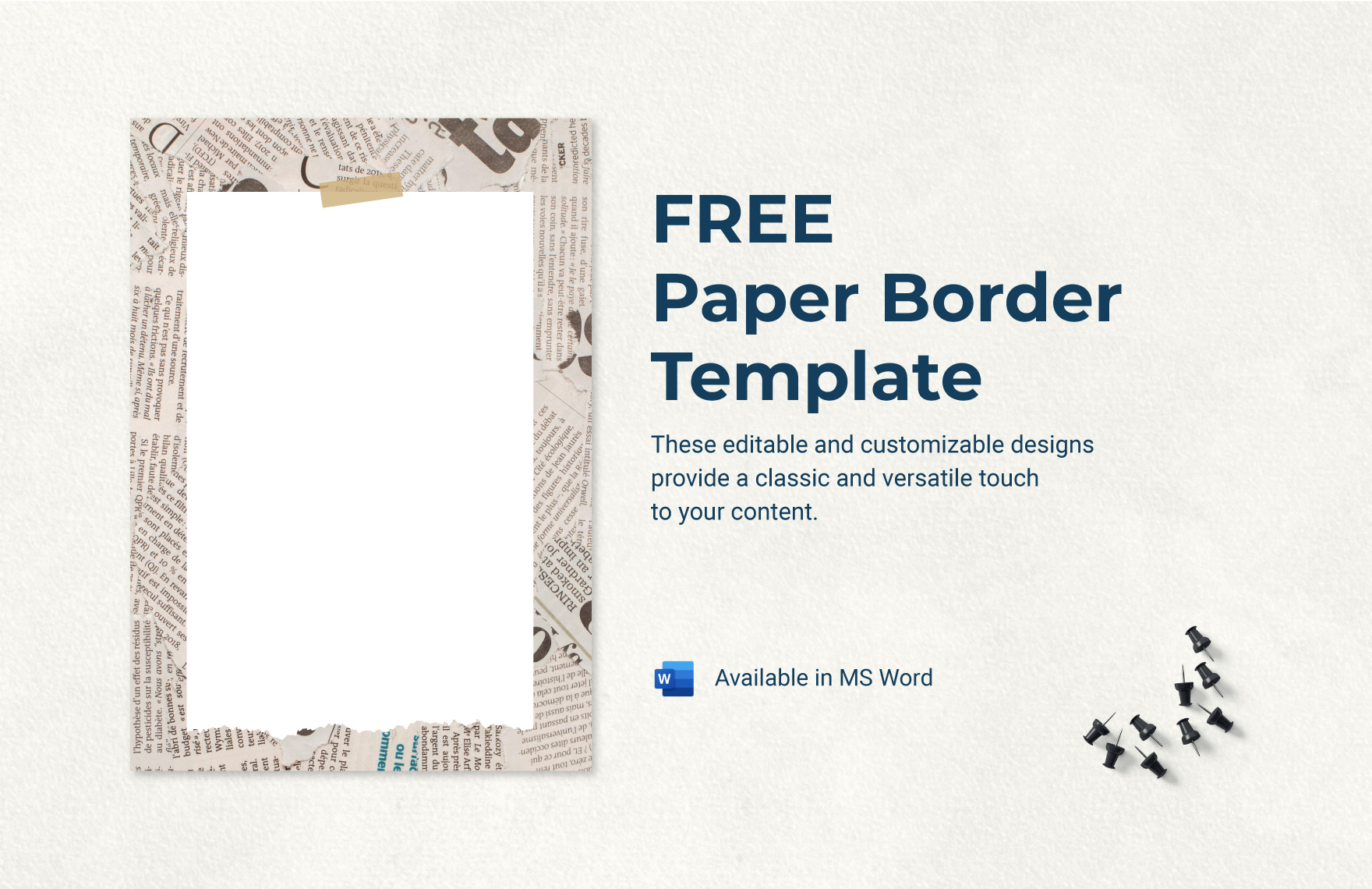 Free Paper Border Template - Download in Word | Template.net