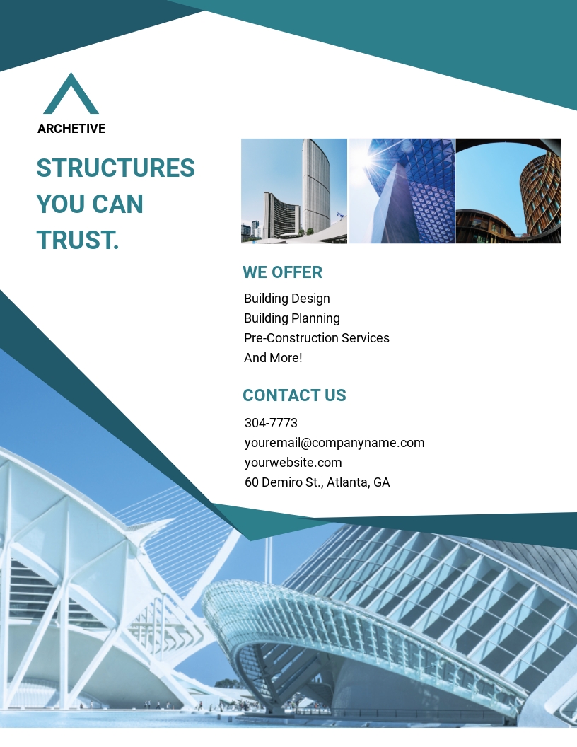 Architectural Design Flyer Template