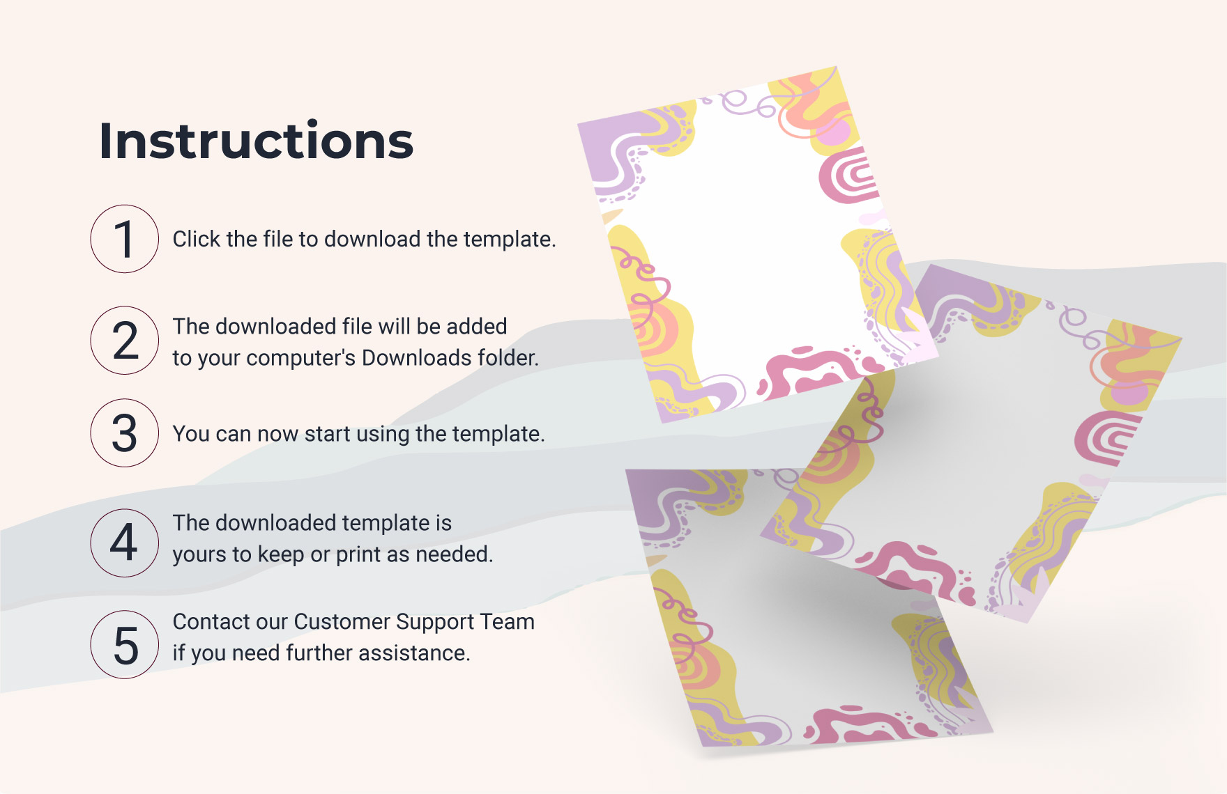 Free Pastel Border Template - Download in Word | Template.net