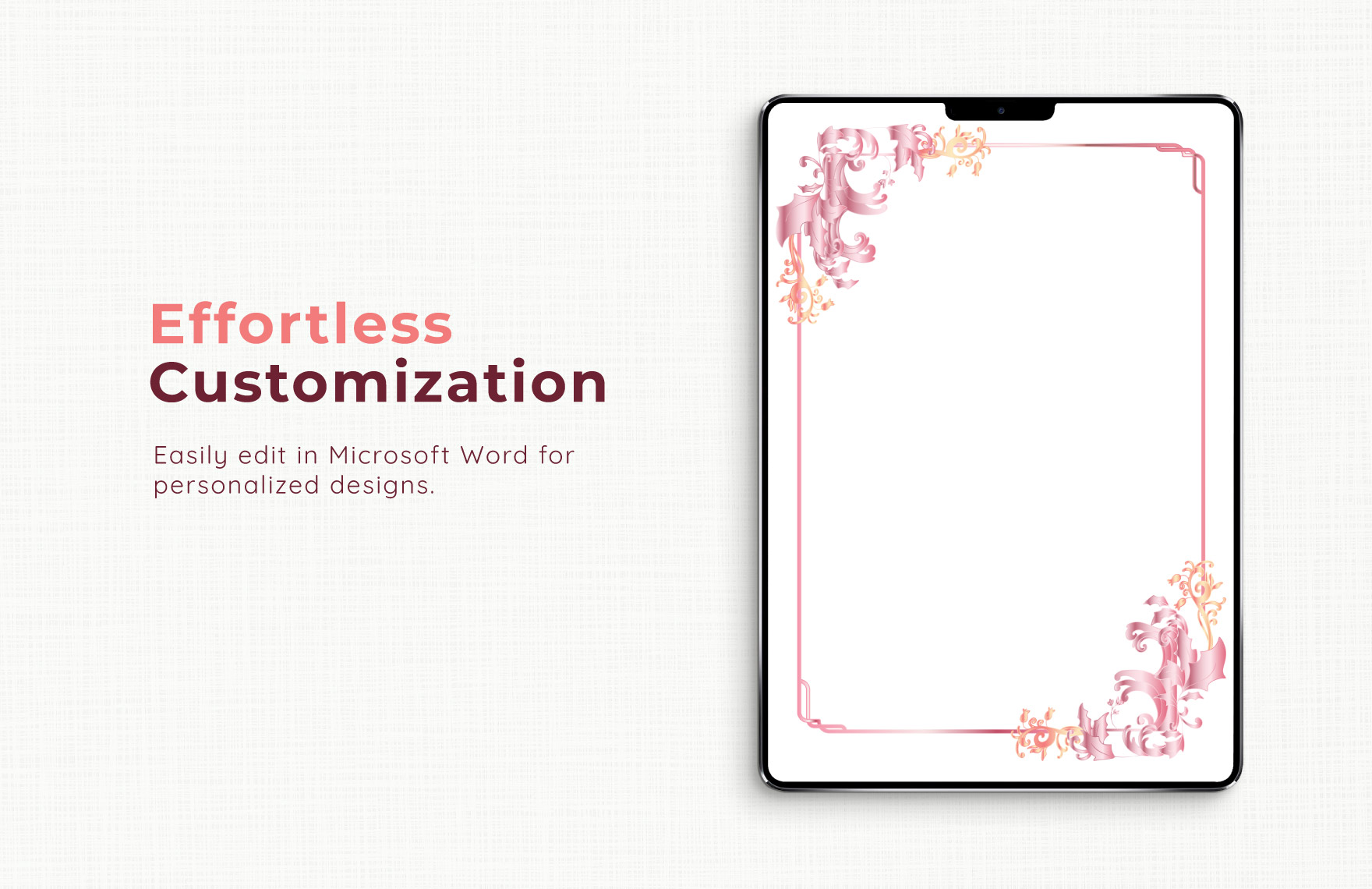 Free Elegant Border Template - Download in Word | Template.net