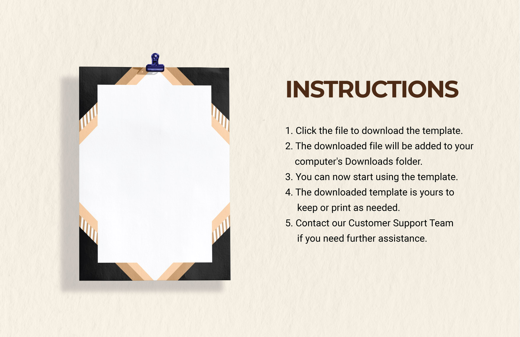 Free Card Border Template - Download in Word | Template.net