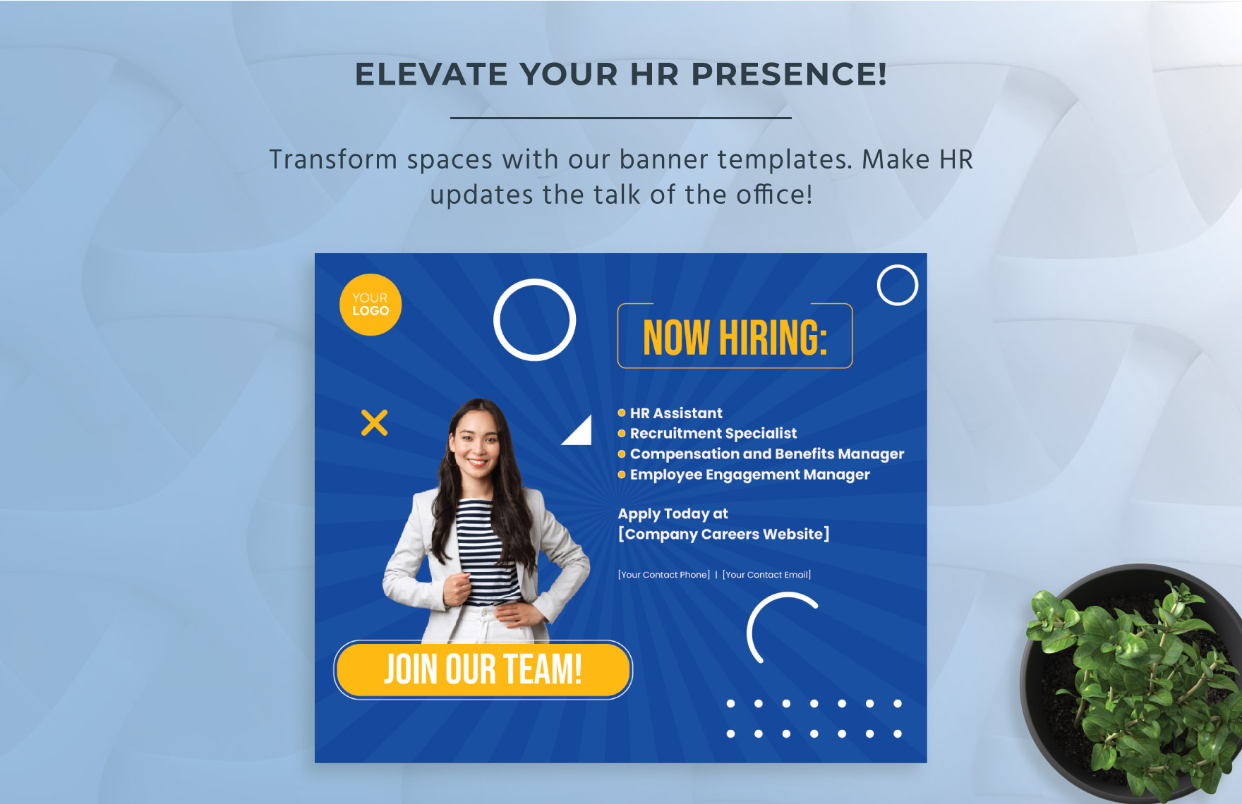 Now Hiring Banner HR Template - Download in Word, PDF | Template.net