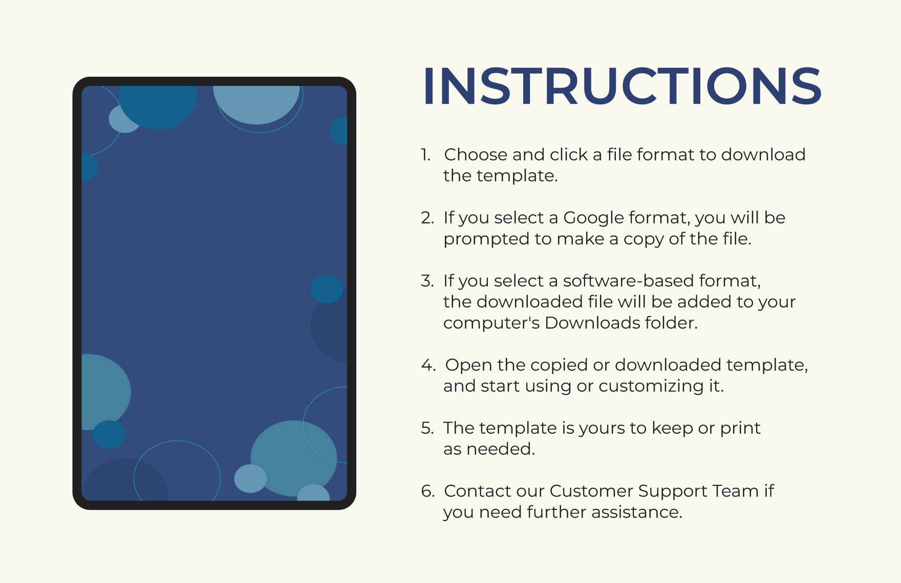 Free Blue Background Template - Download in Word | Template.net