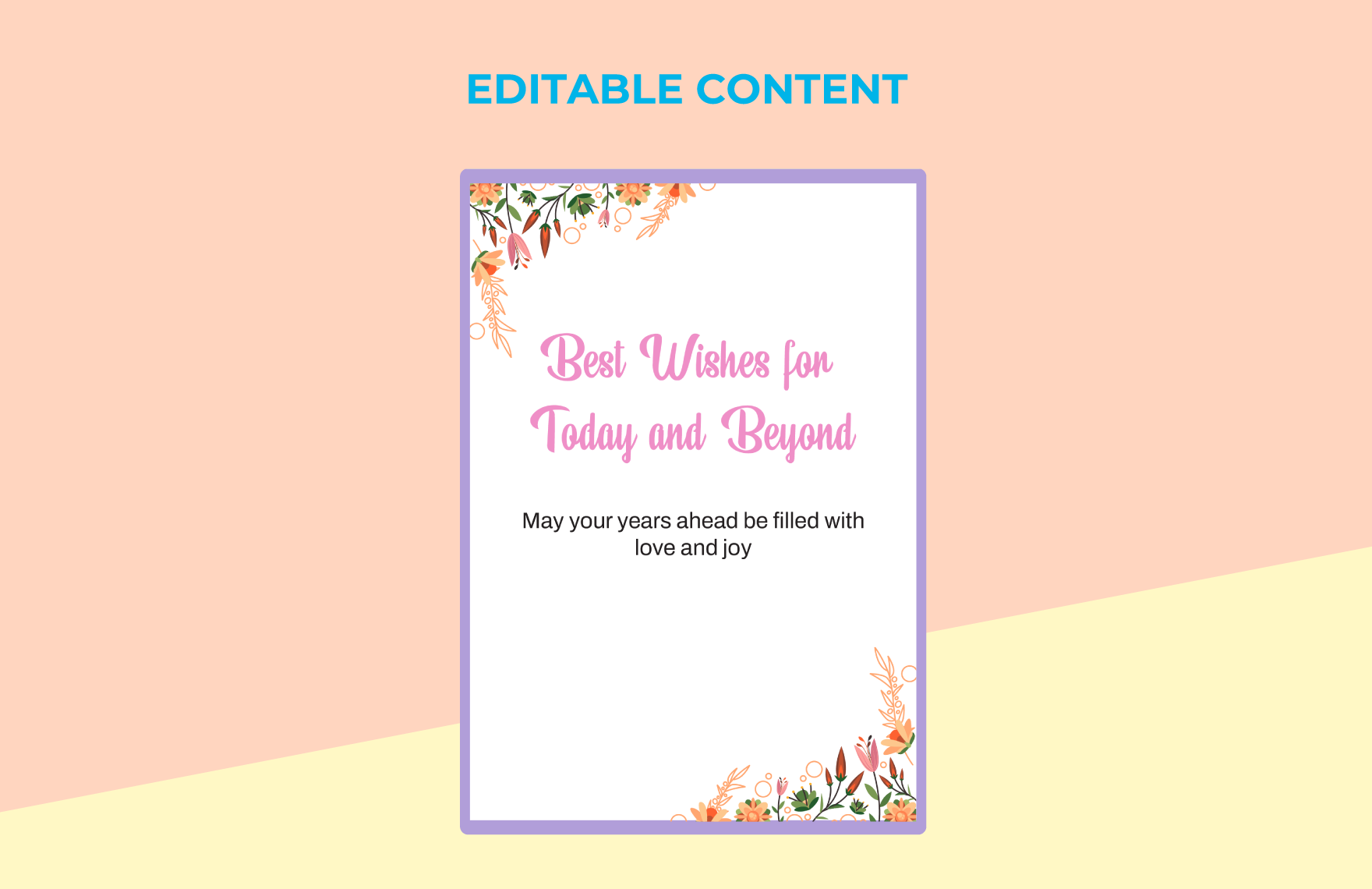 Free Wedding Wishes Template - Download in Word | Template.net