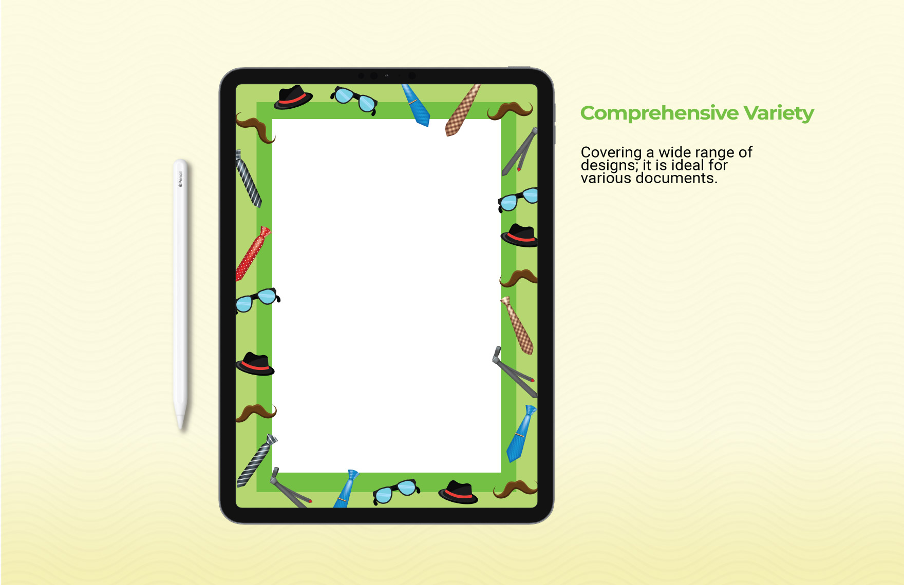 Free Father's Day Border Template - Download in Word | Template.net