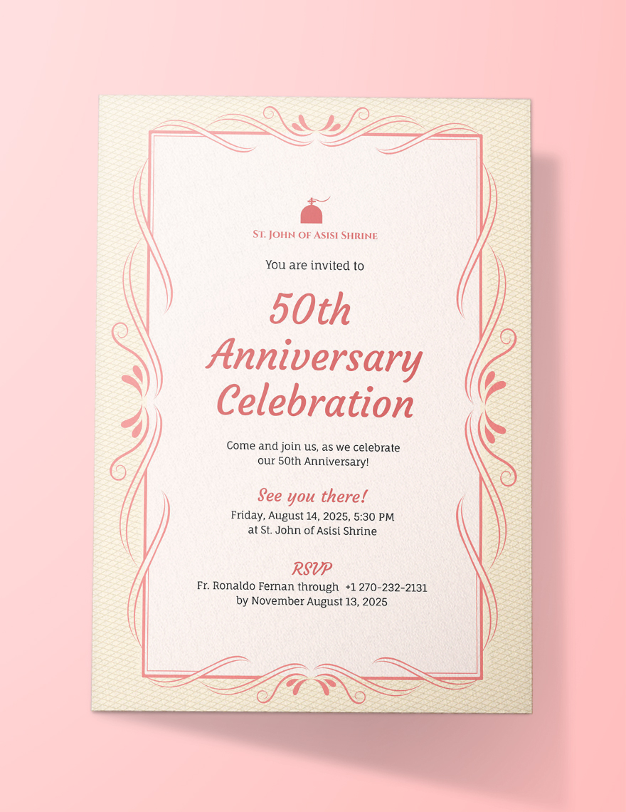 Church Invitation PSD Templates Design Free Download Template