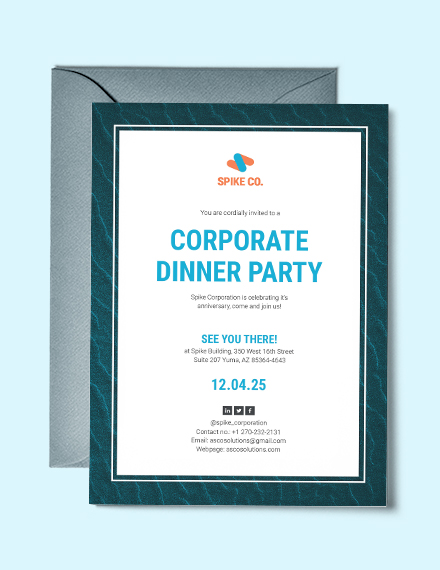 67+ Dinner Invitation Designs - PSD, AI
