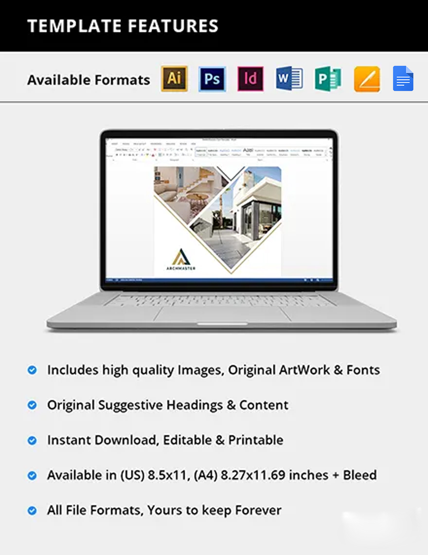 Architect Flyer Template - Download in Word, Google Docs, Illustrator ...
