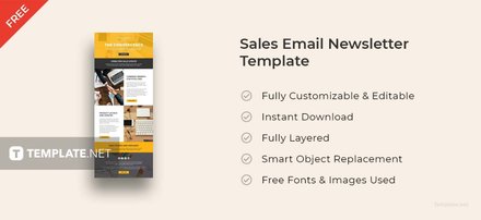 Free Marketing Email Newsletter Template | Free Templates