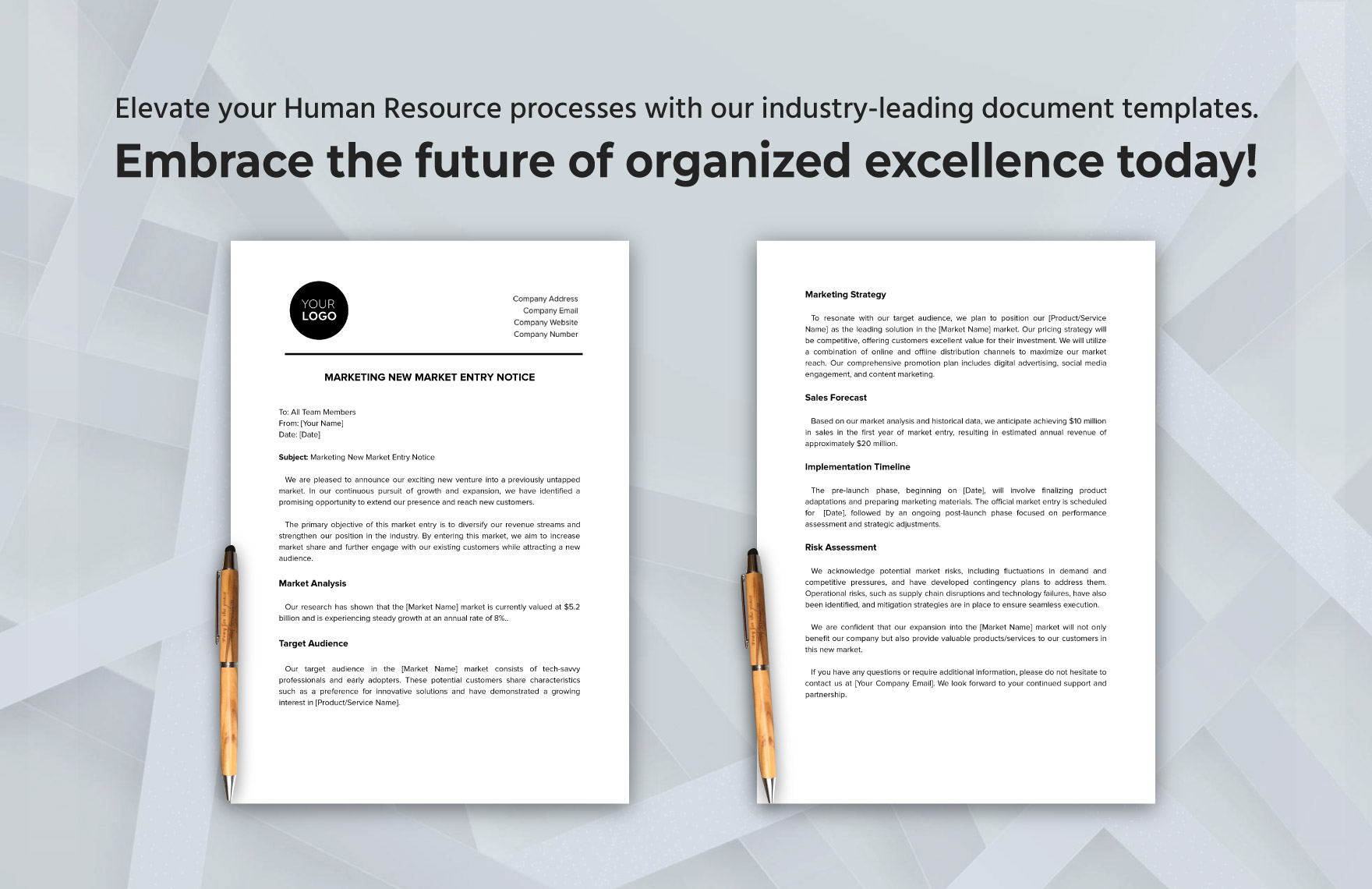 Marketing New Market Entry Notice Template - Download in Word, Google ...