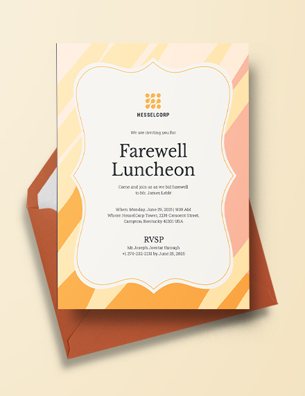 38+ Lunch Invitation Templates - PSD, AI, Word