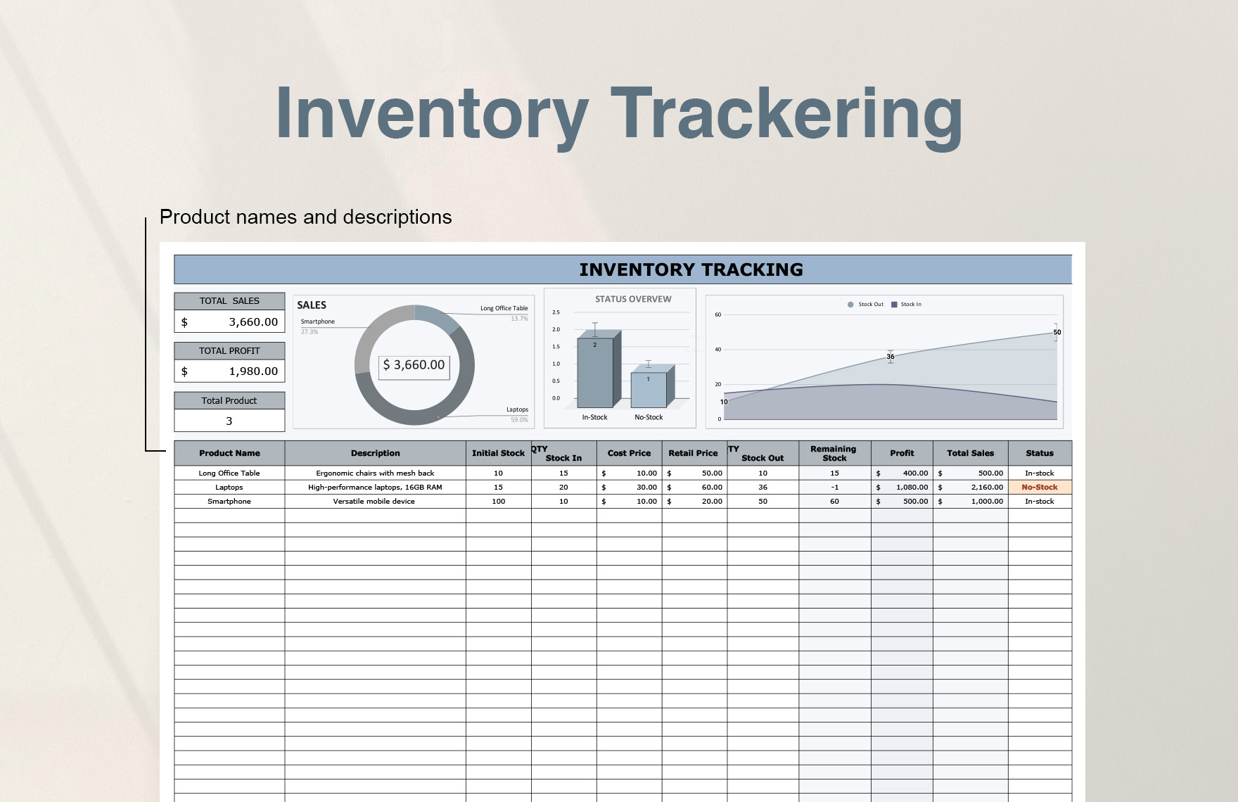 Free Inventory Tracking Template Download In Excel Google Sheets