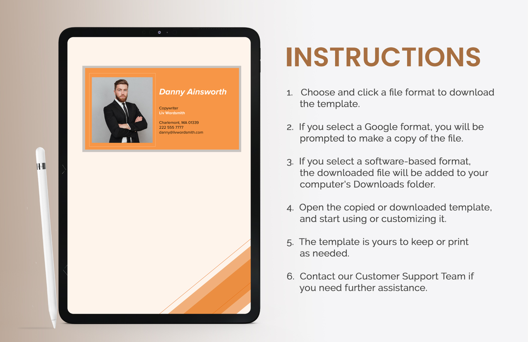 Email Signature Design Template - Download in Word | Template.net