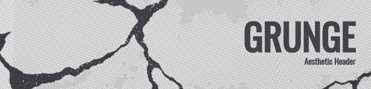 Free Grunge Aesthetic Header - Edit Online & Download | Template.net