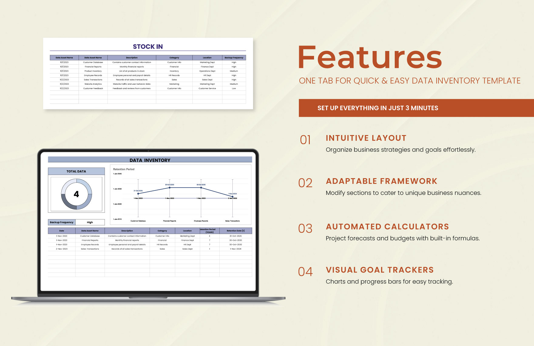Data Inventory Template - Download in Excel, Google Sheets | Template.net
