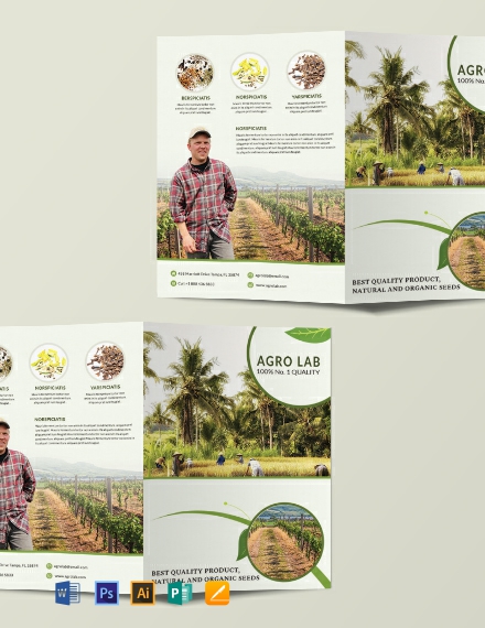 18+ Agriculture Templates & Designs - Free PSD, AI, CDR, HTML Format ...