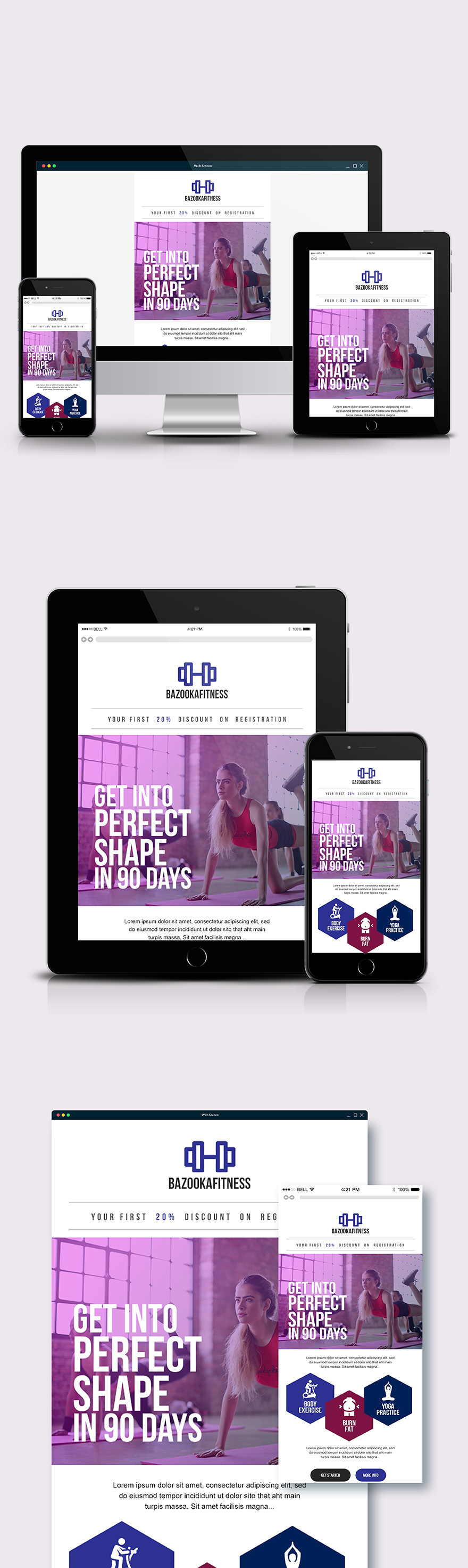 App Launch Email Ad Template - HTML5, PSD | Template.net
