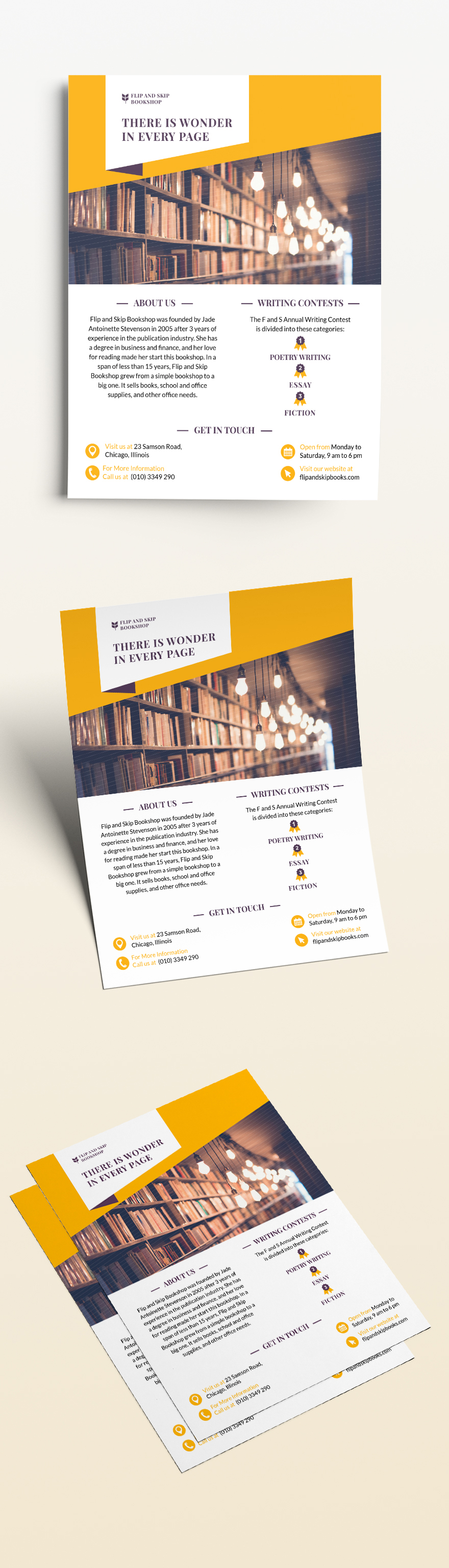 Free Optical Store Flyer Template - Illustrator, PSD | Template.net