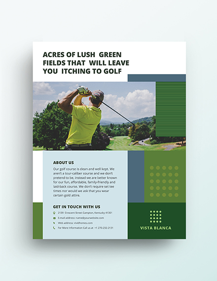 27+ Golf Flyers Templates - Word, PSD, AI, EPS Vector Format