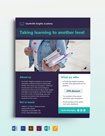 34+ Back to School Flyers Template - PSD, AI, EPS, Word