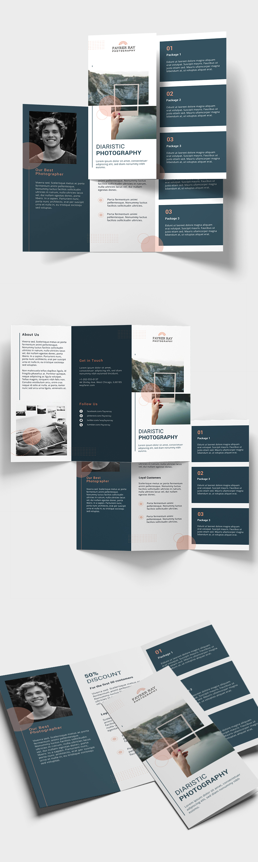 Creative HR Brochure Template - Illustrator, InDesign, Word, Apple ...