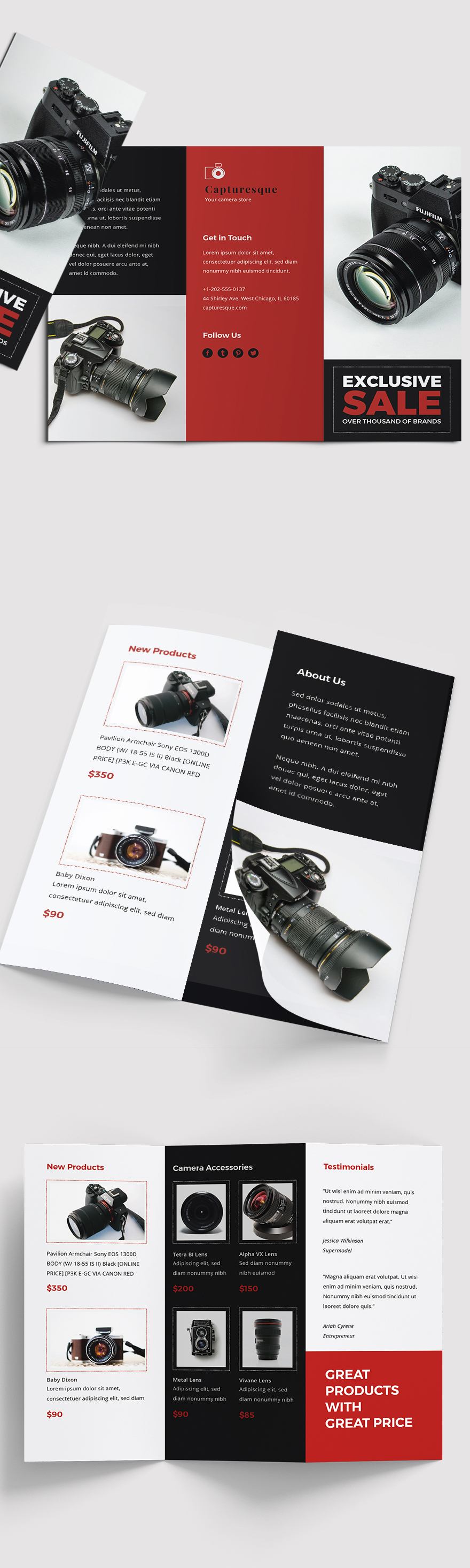 Product Brochure template - Illustrator, Word, Apple Pages, PSD ...