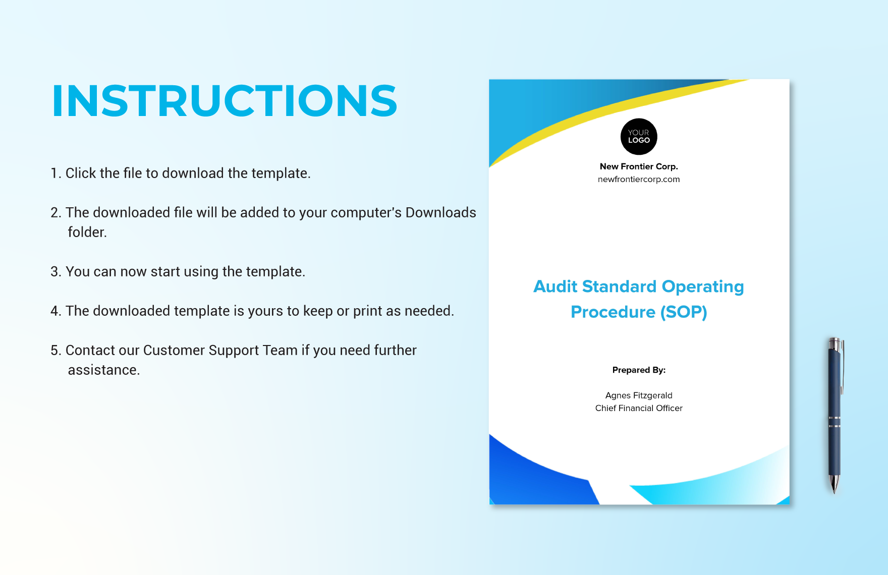Audit SOP Template - Download in Word | Template.net