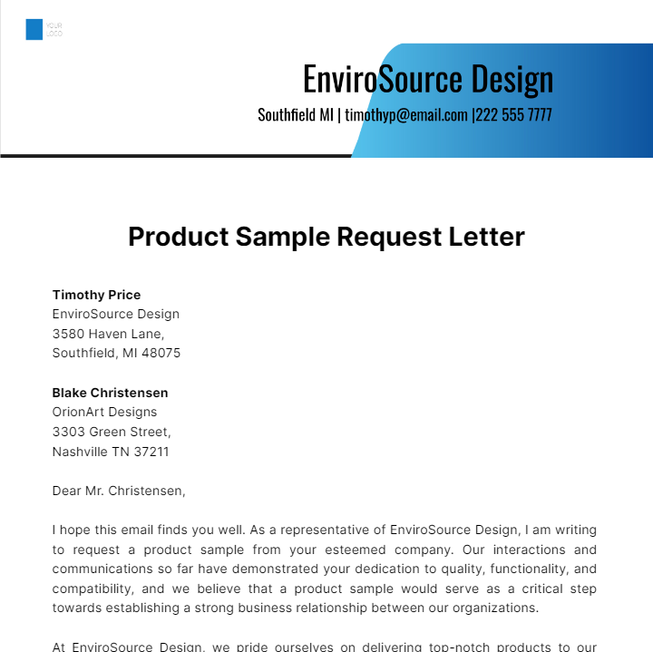 Free Sales Letter Sample for New Product - Download in Word, Google ...