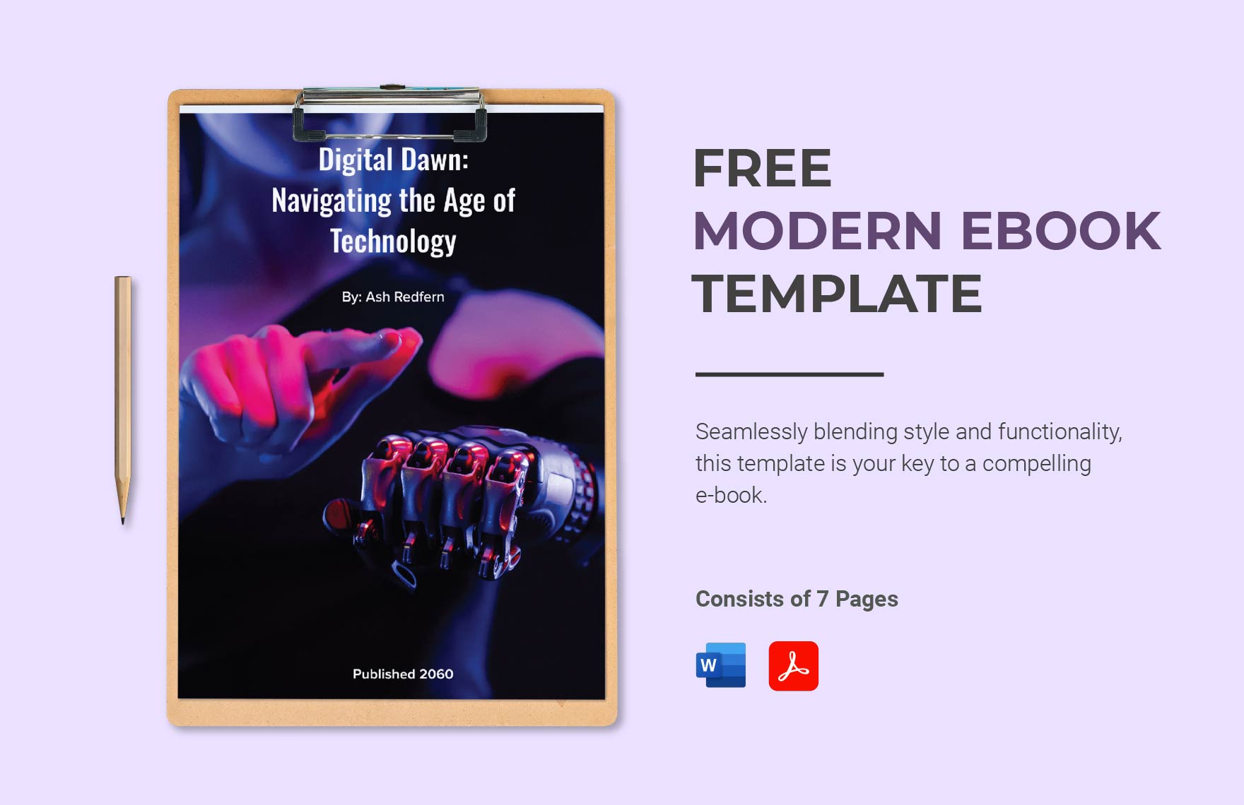 Free Modern Ebook Template - Download in Word, PDF | Template.net