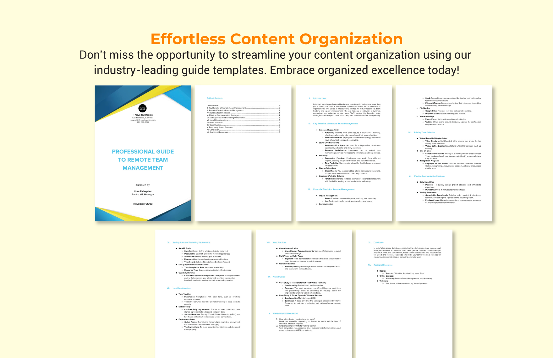 Free Professional Guide Template - Download in Word, PDF | Template.net